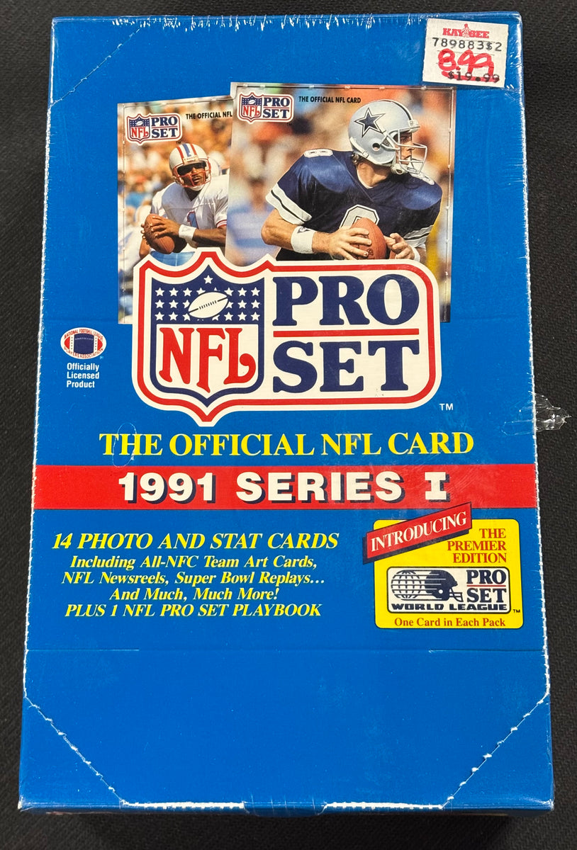 1991 Pro Set Football Series 1 Hobby Box – GSC