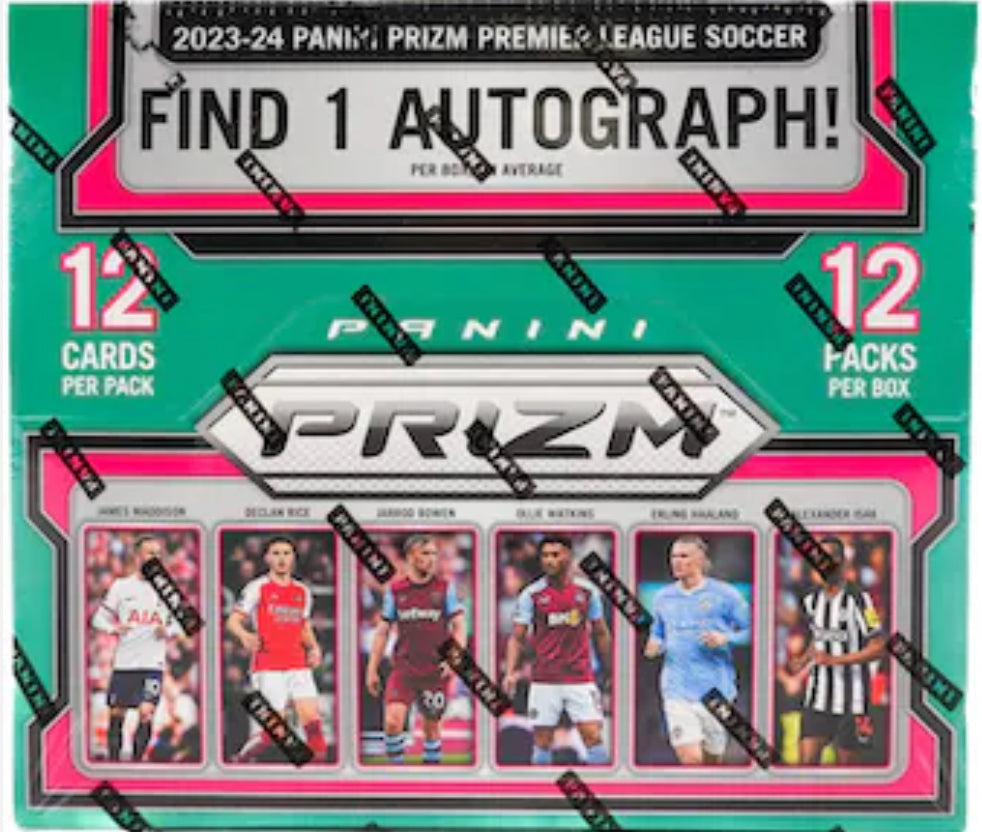 2023-24 PANINI PRIZM PREMIER LEAGUE EPL SOCCER HOBBY BOX – GSC